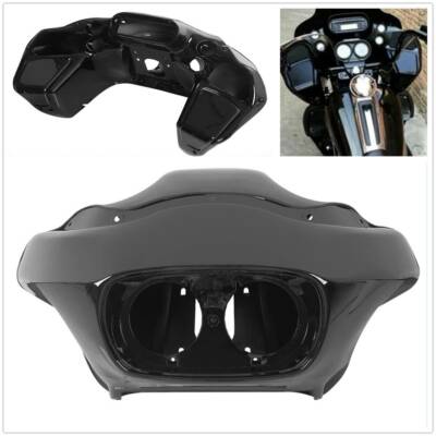 Vivid Black Injection Outer & Inner Fairing Fit For Harley FLTR Road ...