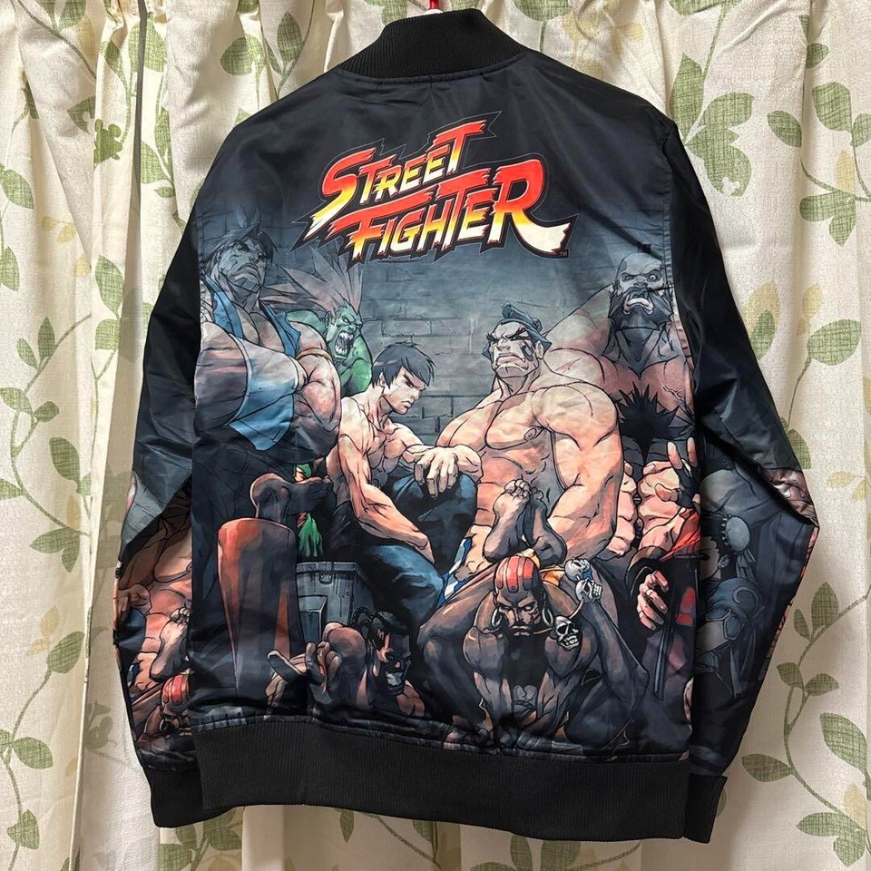 CAPCOM Street Fighter Jacket Reversible Size : XL(LL) Brand new and ...