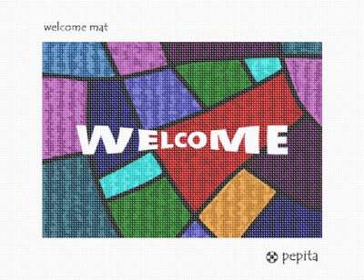 Welcome Mat Needlepoint Kit or Canvas | eBay