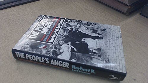 People's Anger: Justice and Revenge After the... by Lottman, Herbert R ...