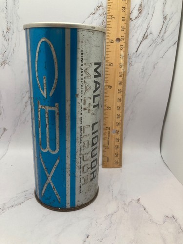 GBX Malt Liquor 16oz Beer Can Grain Belt Brewery Embossed lettering ...