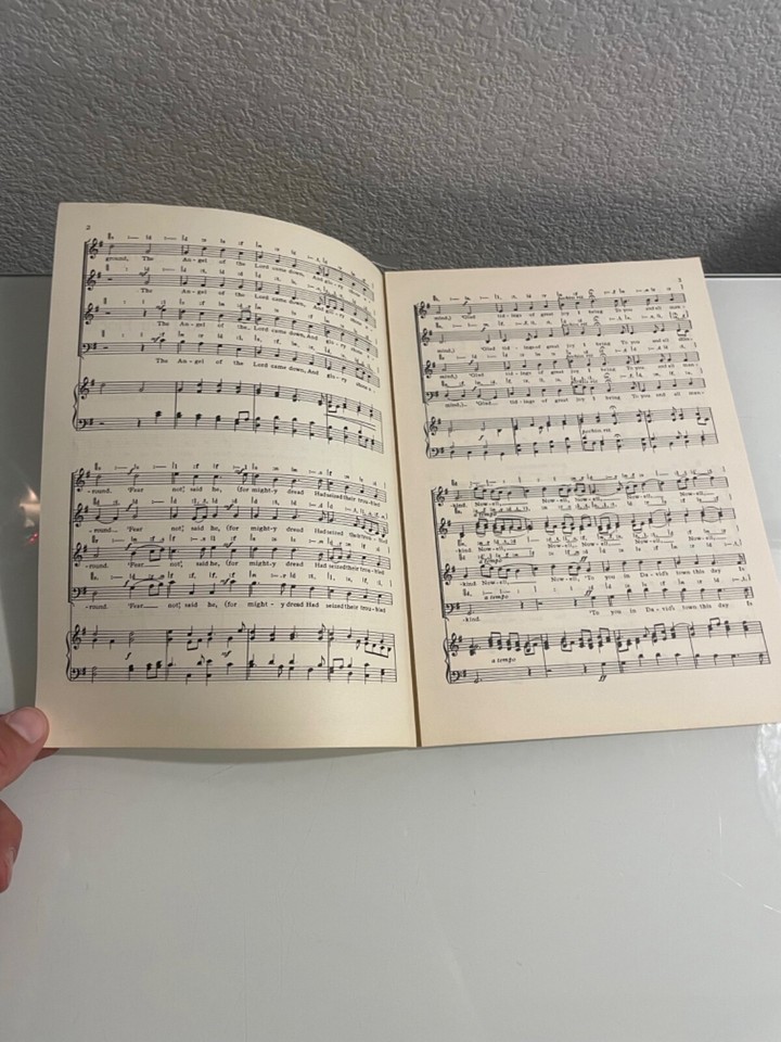 Oxford Choral Songs sheet music 1937 While Shepherd watched their ...