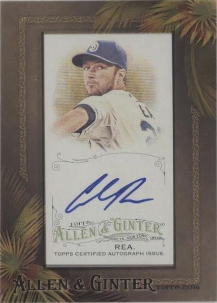 2016 Topps Allen & Ginter - Mini Framed Autographs #AGA-CR Colin Rea ...