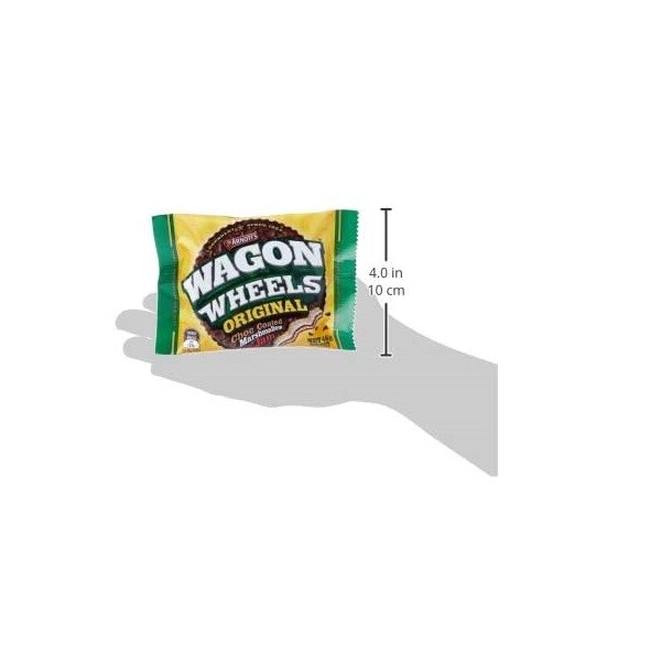 16x 48g Arnott Wagon Wheels Delicious Original Marshmallow Jam ...