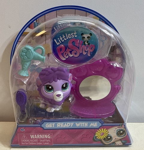 Littlest Pet Shop Get Ready With Me G7 #446 PURPLE LION Virtual Code ...