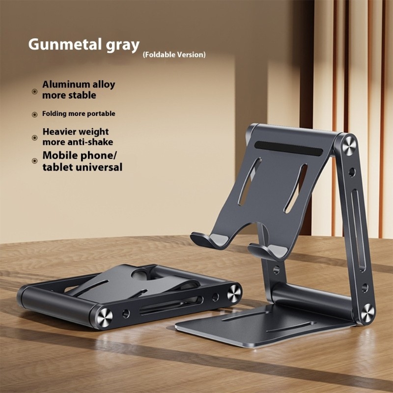 Aluminum Phone Stand Height Adjustable Phone Support Mount Desk Phone ...