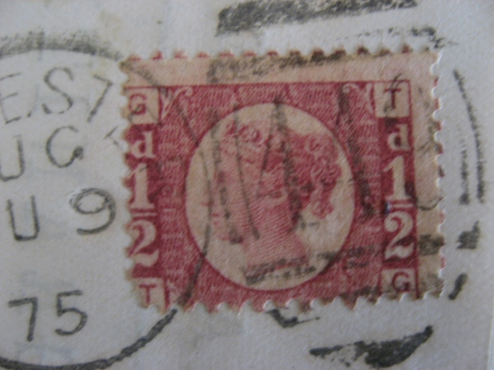 GB Victoria Invoice 1/2d Pl12 To Peterborough 1875.. | eBay UK