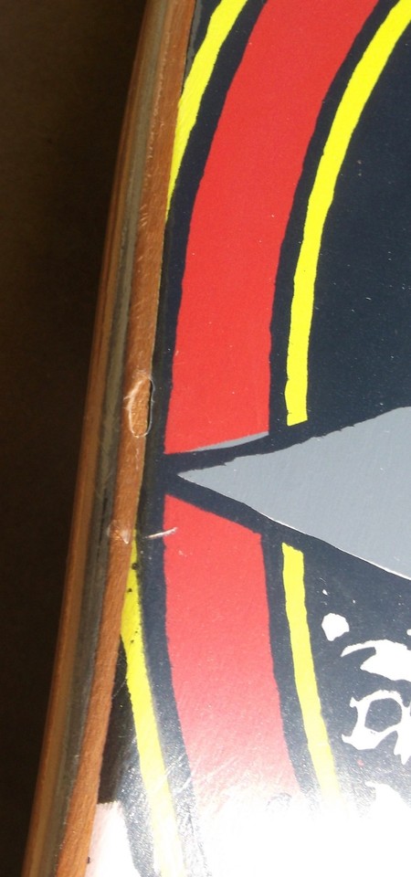 101 NATAS KAUPAS "DEVIL WORSHIP" REISSUE SKATEBOARD DECK SCREEN PRINTED ...