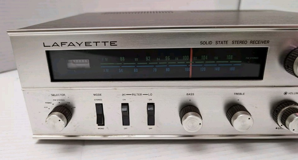 Vintage Lafayette LR-99A Solid-State Stereo Receiver | eBay