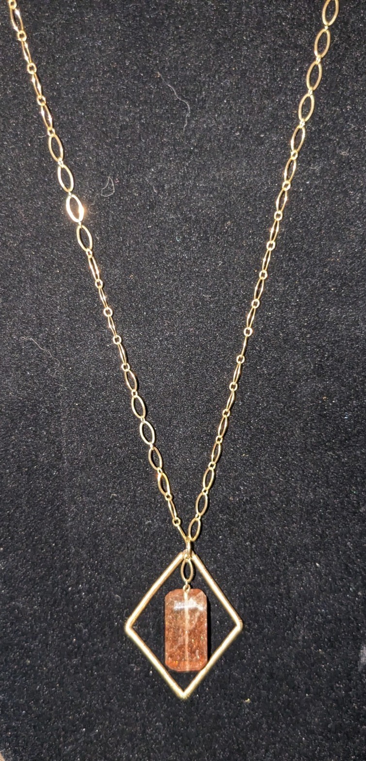 Judith Bright Rockstar Mollie 14K Gold Filled Sunston… - Gem