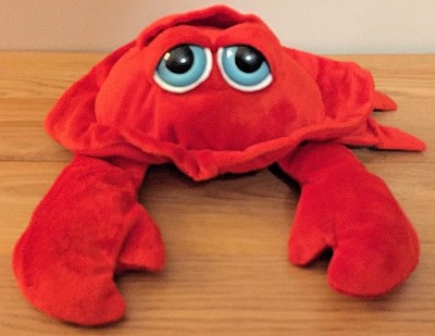 RED CRAB big eyed Stuffed Plush 11"W by The Petting Zoo | eBay