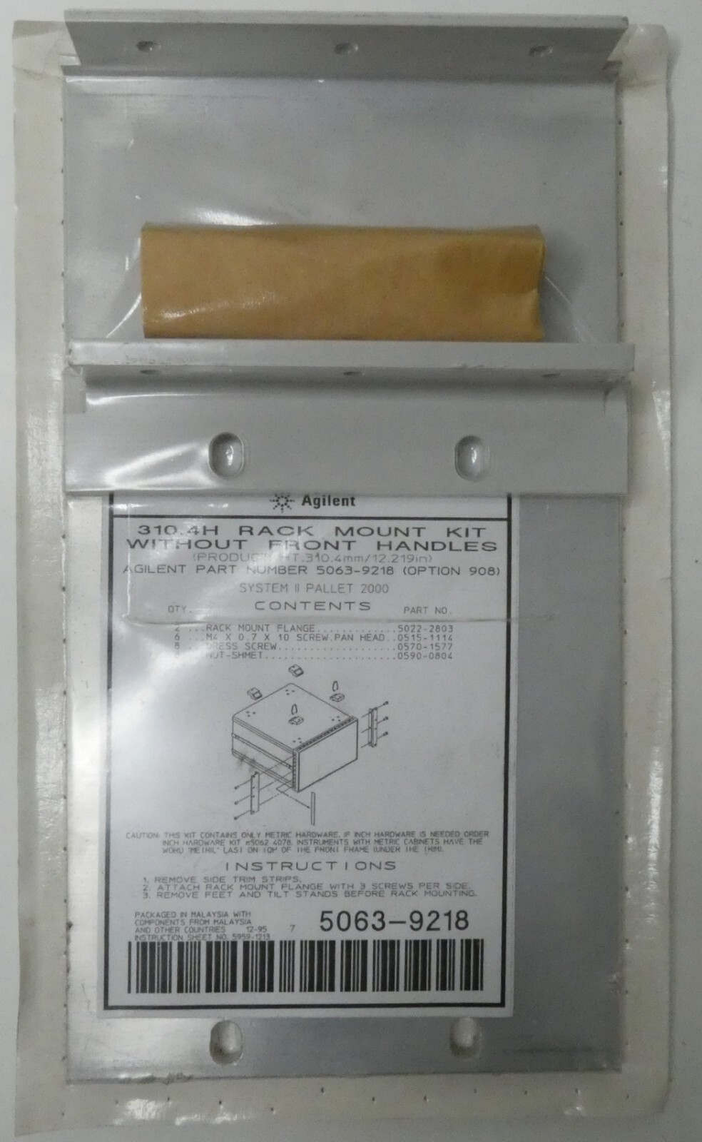Agilent Meter Rack Mount Kit
