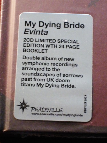 Evinta by My Dying Bride (CD, 2011) for sale online | eBay