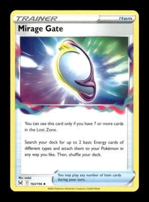 Pokemon Lost Origins MIRAGE GATE 163/196 | eBay