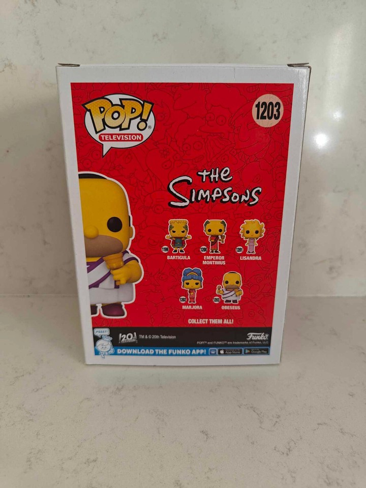 Funko Pop! Vinyl: The Simpsons - Obeseus #1203 889698592994 | eBay