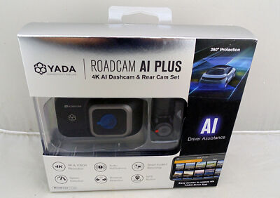New Yada Roadcam AI Plus 4K AI 360 Dashcam Rear Cam Set GPS Driver ...