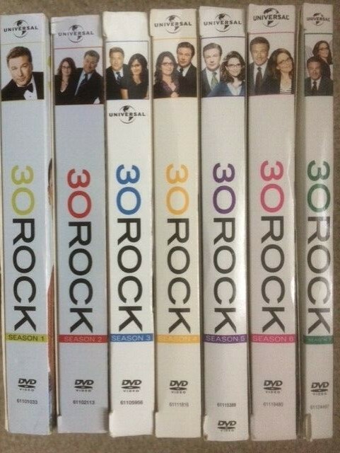 30 Rock Complete TV Series 1-7 Set Seasons 1 2 3 4 5 6 7 DVD Lot ...