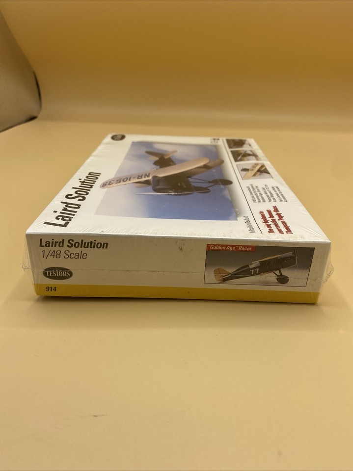 Testors Laird Solution Biplane 1/48 Scale Model - New And Sealed | eBay