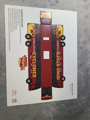 ISU Tailgate Tour Bus Craft 2023 Cyclones | eBay
