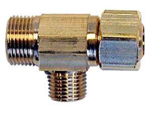 Easy Connect 3/8" x 3/8" x 1/4" Brass Supply Stop Extender Tee | eBay