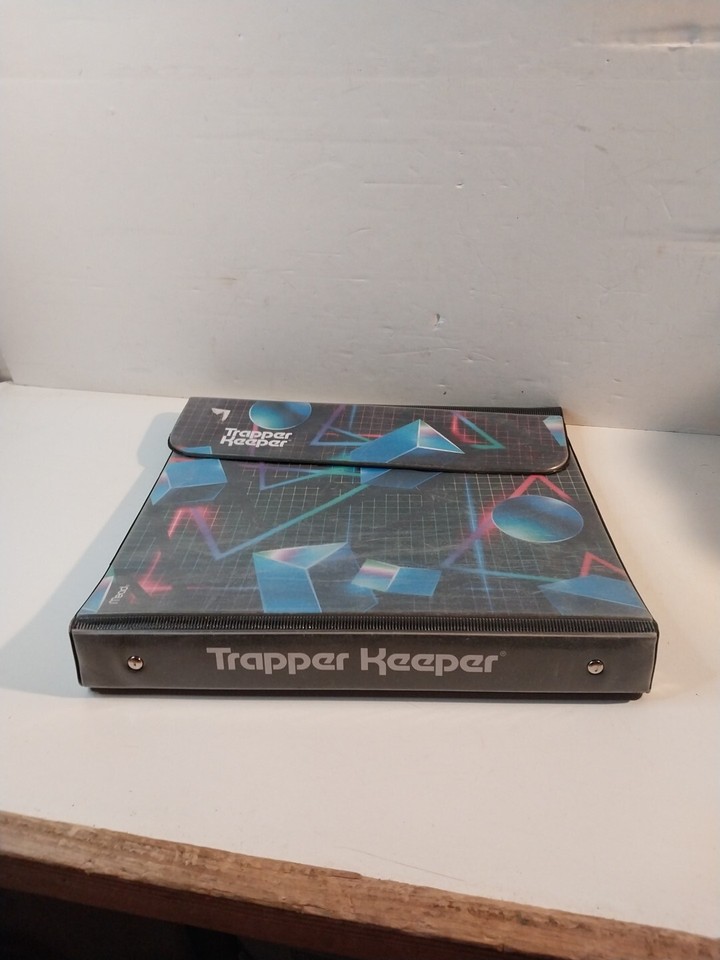 Mead Original Trapper Keeper Retro Binder Portfolio Folders Geometric ...