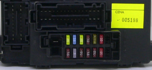 OPEL CORSA D OEM FUSE BOX RELAIS BSI BSM BCM MODULE GM 13301561KG ...