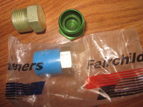 Fairchild Fastener plug pipe tube fittings A10 MS21913-10 4730-00-966 ...