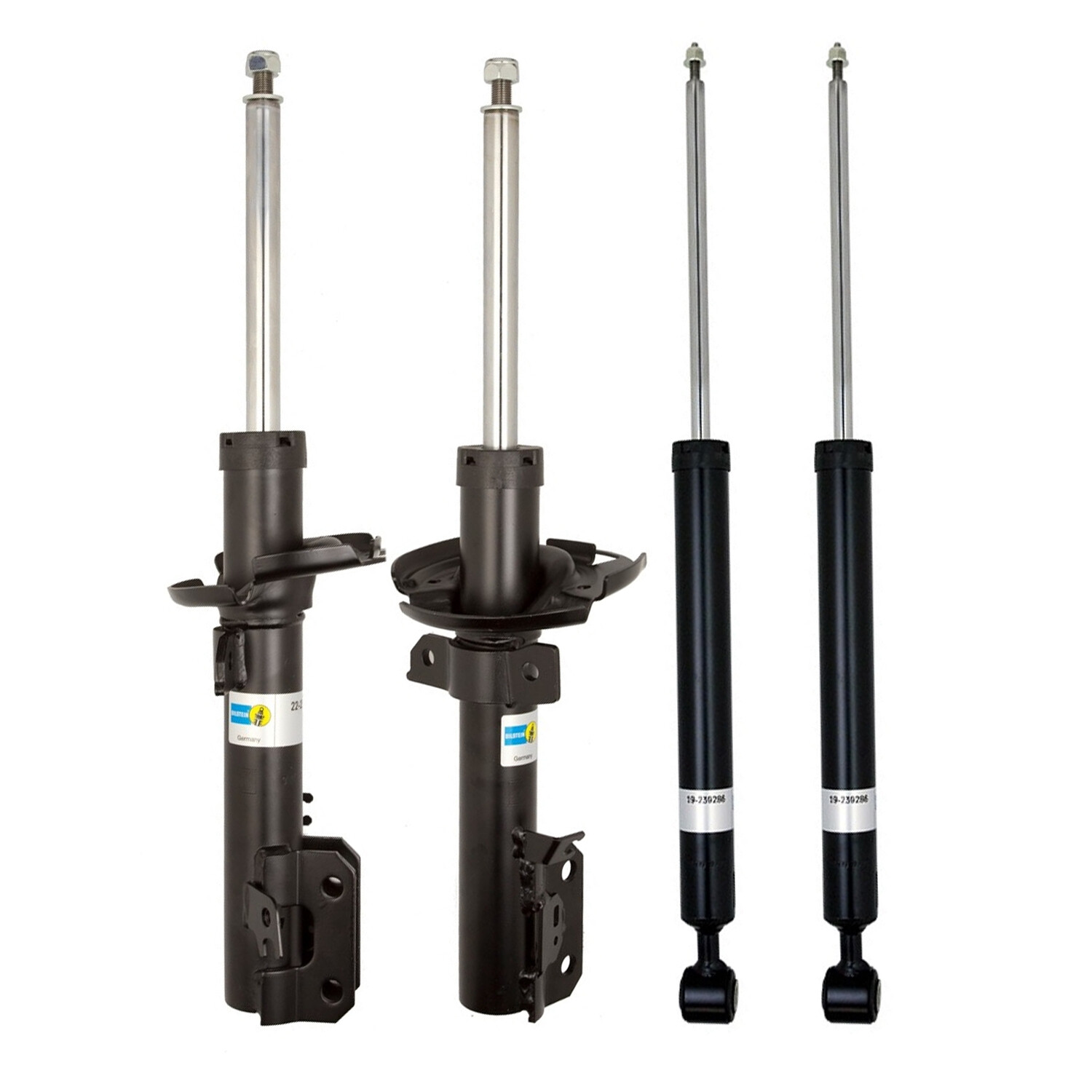 Bilstein B4 Front Suspension Strut and Rear Shock Absorber Kit For Ford ...