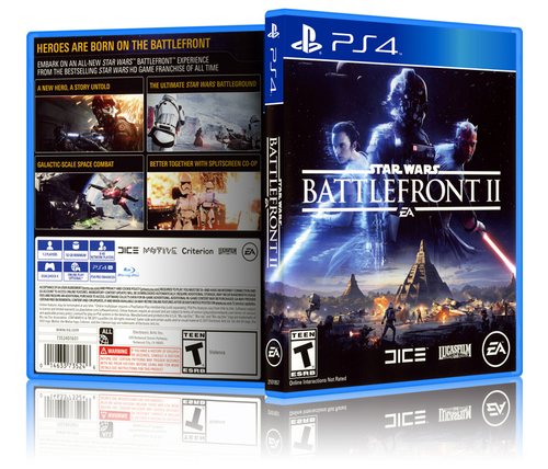 Star Wars Battlefront II - Replacement PS4 Cover and Case. NO GAME! | eBay
