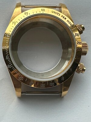 Chronograph watch case ST1901 ST1902 ST1903 TY2903 TY2902 TY2901 24K ...