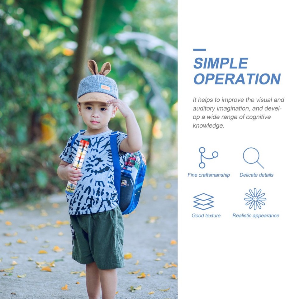 Musical Toys Rainmaker Instrument Rotating Sound Children Cognitive ...