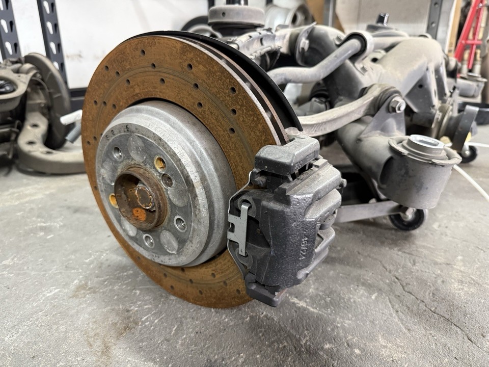 OEM BMW E90 E92 E93 M3 Rear End Subframe LSD 3.85 Differential Axles ...