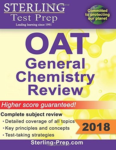 STERLING TEST PREP OAT GENERAL CHEMISTRY REVIEW: COMPLETE *Excellent ...