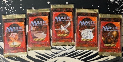 MTG Magic the Gathering Fourth 4th Edition Booster Pack - Factory ...