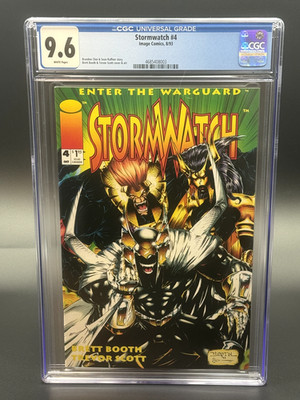 Stormwatch #4 CGC 9.6 White Pages Image Comics 1993 High Grade | eBay