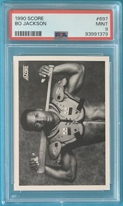 Bo Jackson 1990 Score #697 Base Price Guide - Sports Card Investor