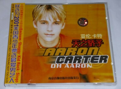 AARON CARTER OH AARON CD ALBUM *MEGA RARE COLLECTOR'S ITEM* ASIAN ...