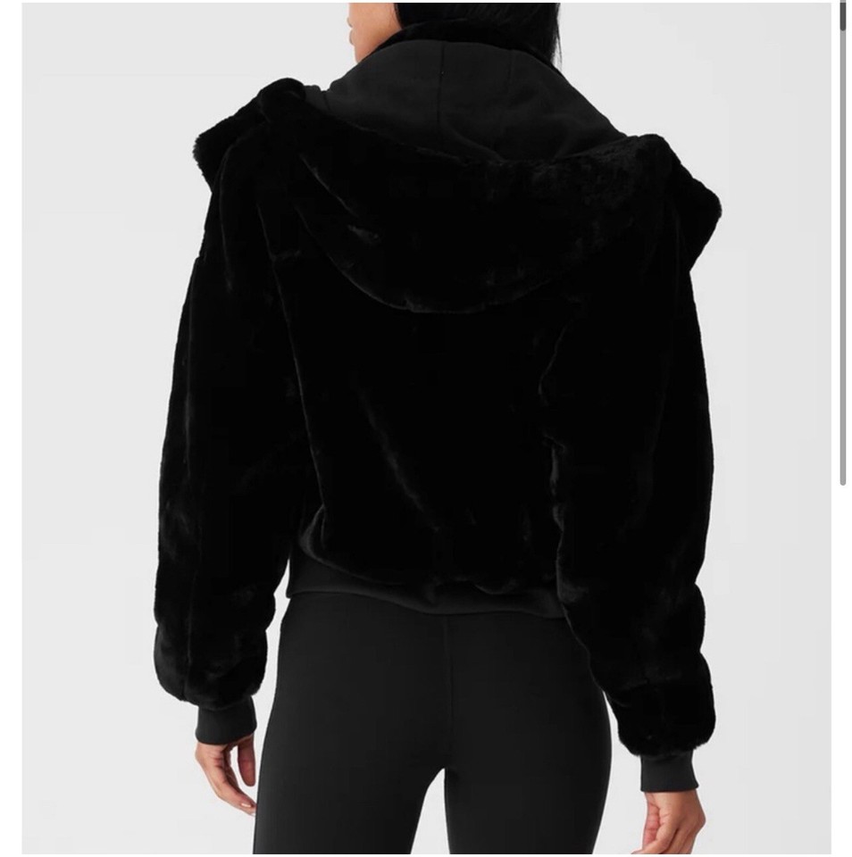 Alo Faux Fur Foxy Jacket | eBay