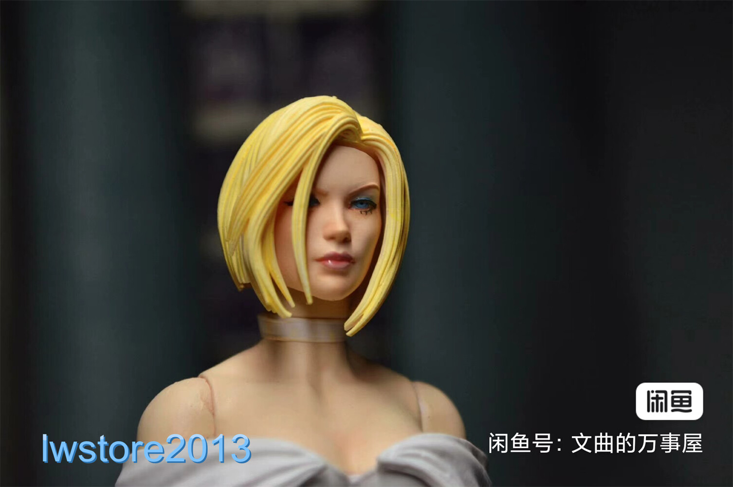 1:6 1:12 1:18 White Queen Emma Head Sculpt For 12" 6" Female Action ...