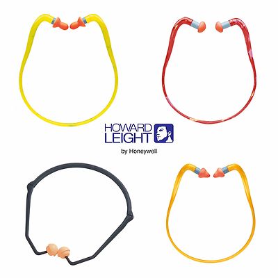 Howard Leight by Honeywell QB1HYG QB2HYG QB3HYG PerCap Banded EarPlugs ...