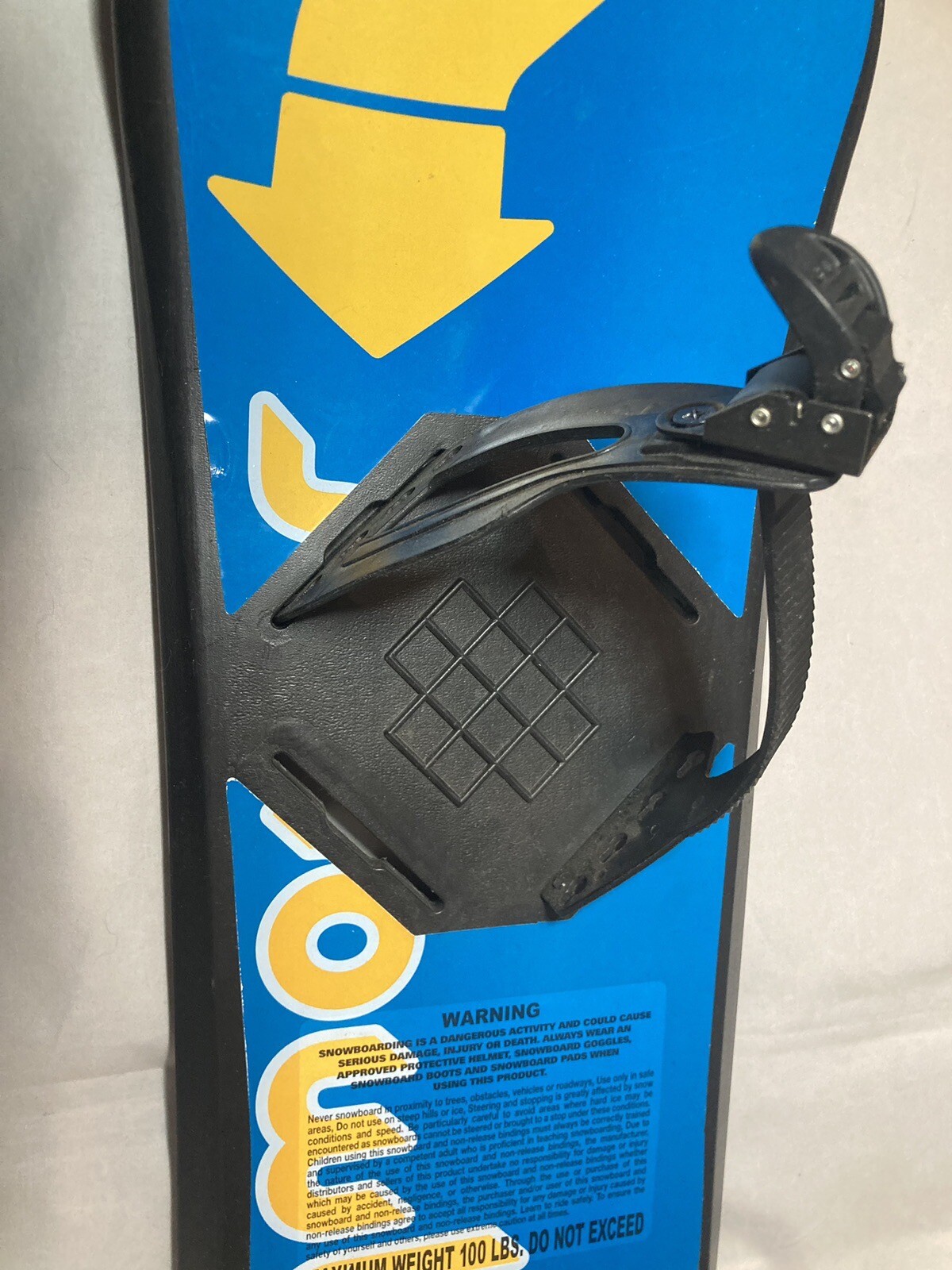 Snowboard Wham-o Snow Boogie Beginner Youth Kids 36" Max SnowBoogie | eBay