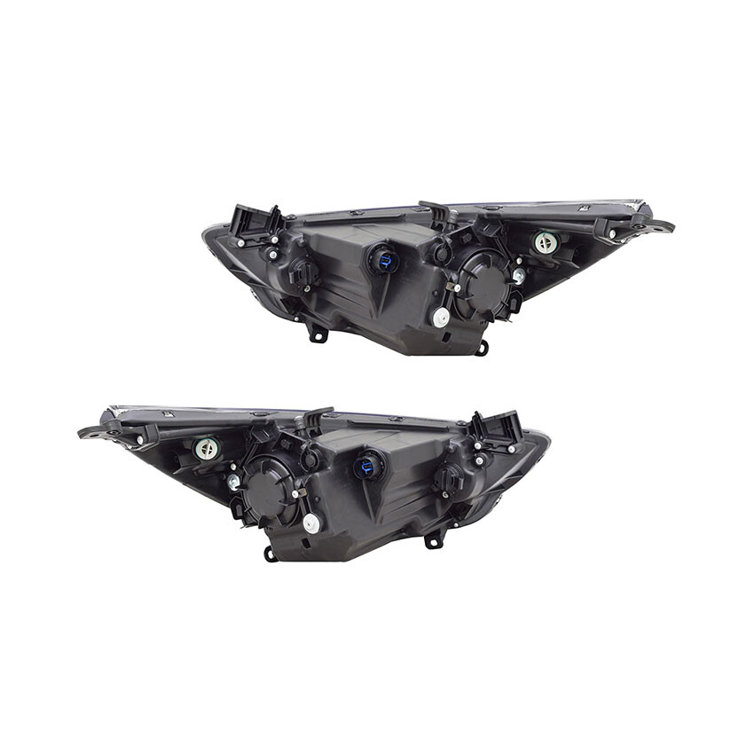 PAIR OF HEADLIGHTS FOR HYUNDAI ACCENT 2015 2016 2017 BY PN HY2503192 ...
