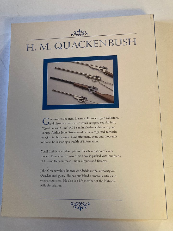 Quackenbush Guns. | eBay