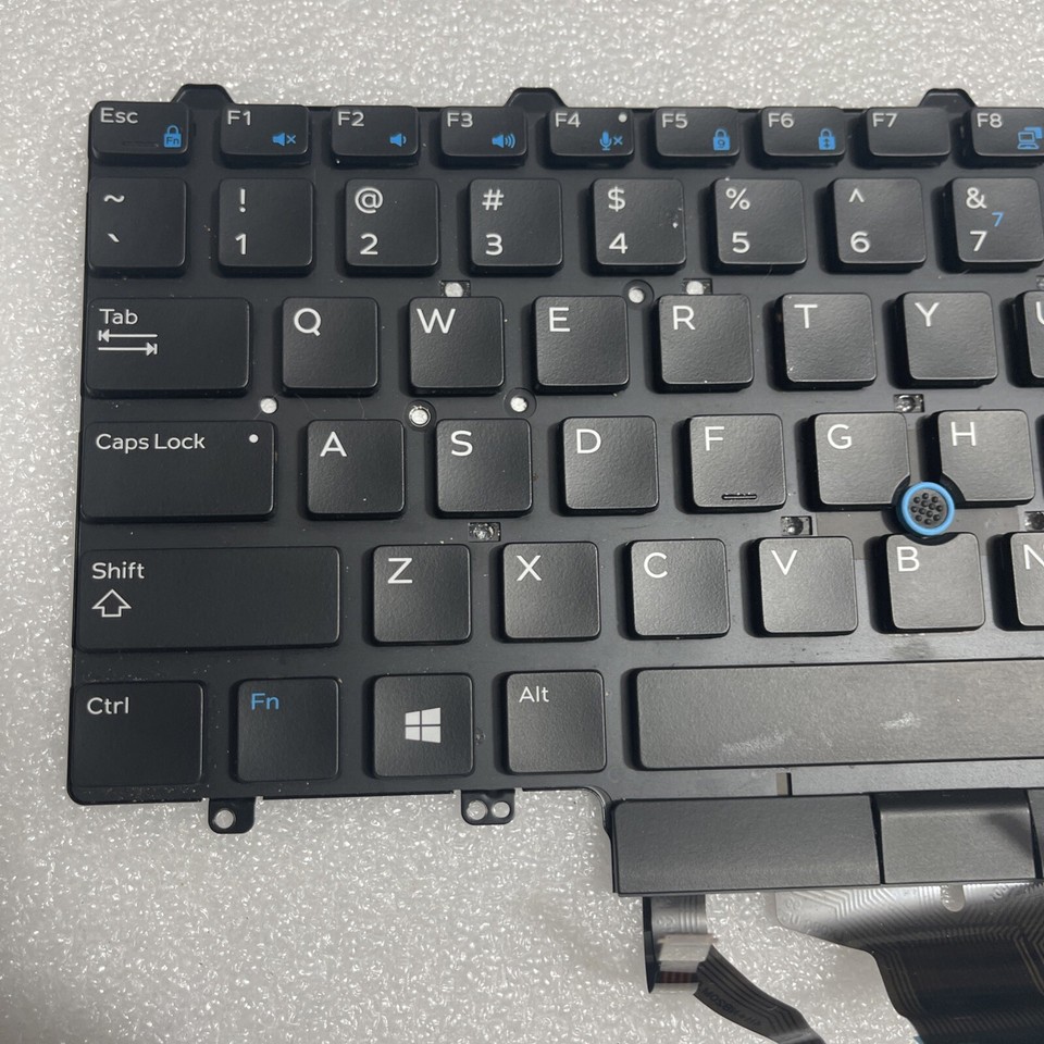 DELL LATITUDE 5490 7490 LAPTOP 82KEY BACKLIT KEYBOARD 6NK3R 06NK3R H1M1 ...