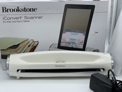 Brookstone iConvert Portable Scanner for iPad & iPad 2 Tablets | eBay