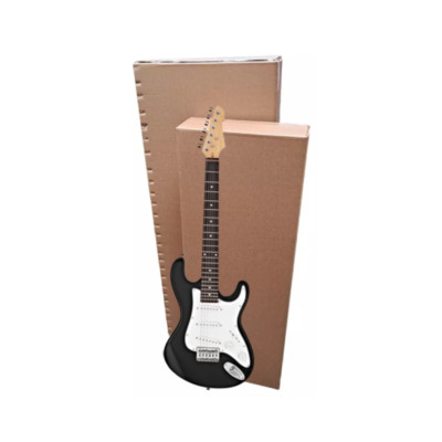 Electric Guitar Shipping Postal Box, Strong Double Wall Corrugated ...