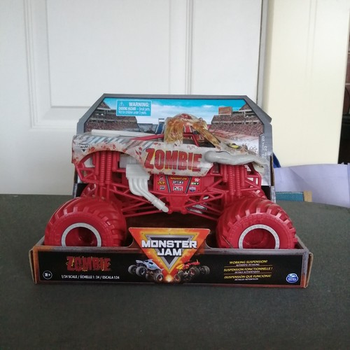 Monster Jam 1/24 - ZOMBIE RED (SEALED) | eBay UK