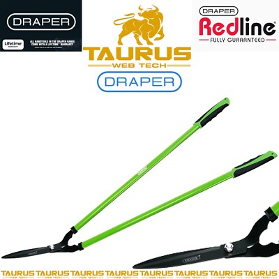 DRAPER Long LAWN SHEARS Grass Cutting Border Edge Garden Cutters ...