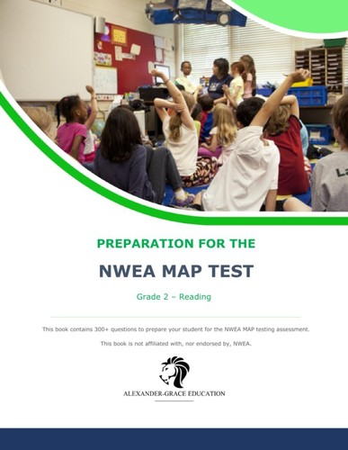 NWEA Map Test Preparation - Grade 2 Reading PAPERBACK – 2024 by James W ...