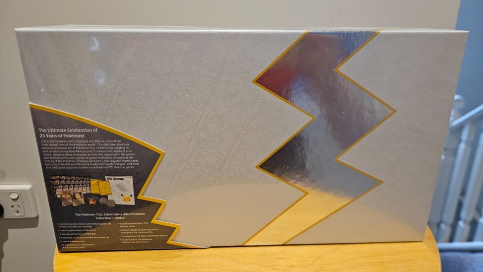 Pokemon Celebrations 25th Anniversary UPC Ultra Premium Collection Box ...